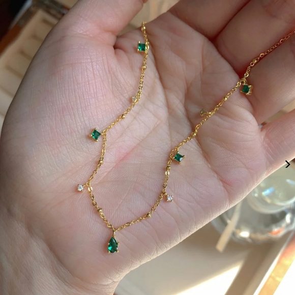 Beautiful Earth | Jewelry | Nwt Emily Crystal Choker Necklace | Poshmark